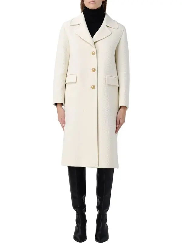 Tagliatore Tailored Coat - White
