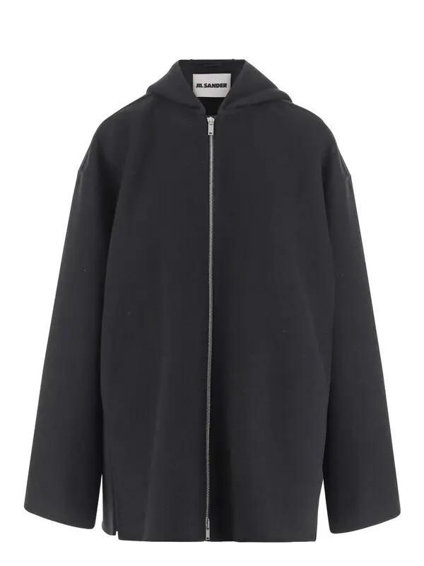 JIL SANDER Coat - Black