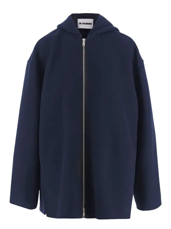 JIL SANDER Coat - Blue