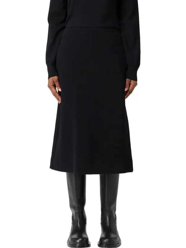 JIL SANDER Midi Skirt - Black