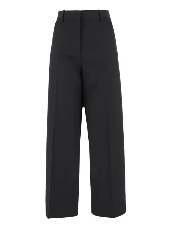 JIL SANDER Trousers - Black