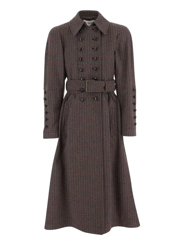 Chloé Coat - Brown