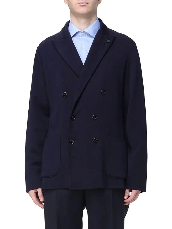 LARDINI Jacket - Blue