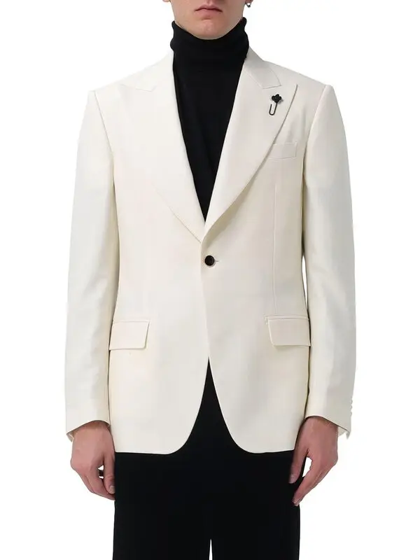 LARDINI Tailored Jacket - White