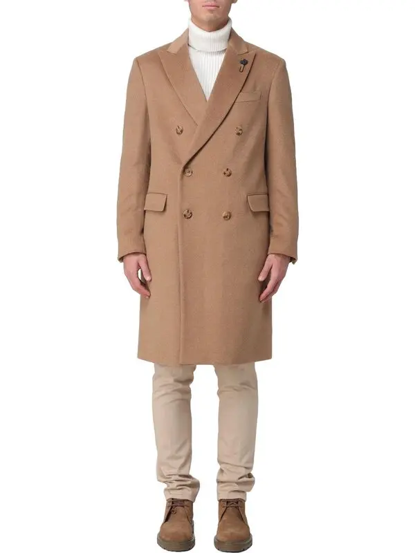 LARDINI Overcoat - Beige