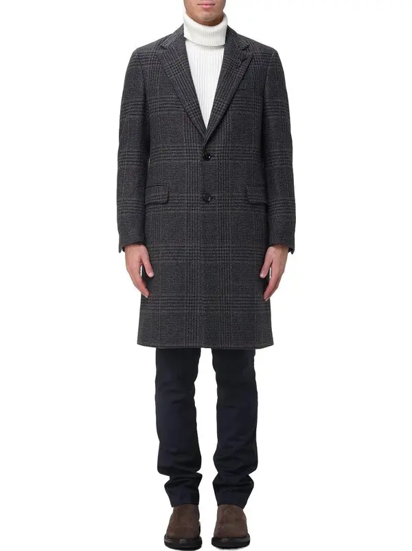 LARDINI Tailored Coat - Grey