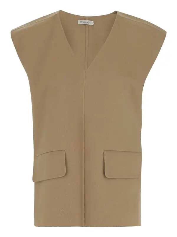 BY MALENE BIRGER Waistcoat - Beige