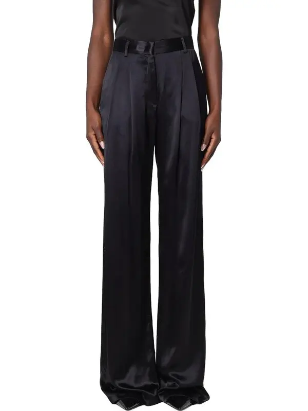 Andamane Wide Leg Trousers - Black