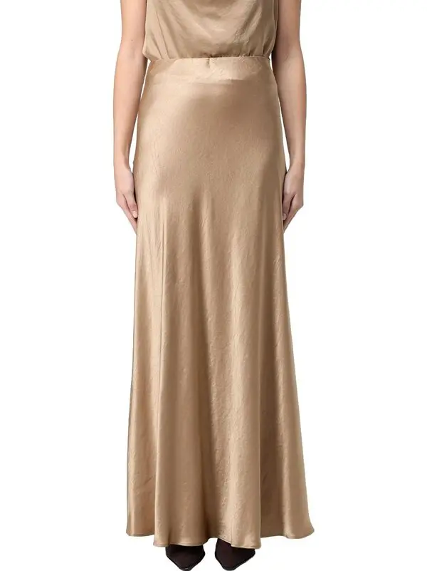Liviana Conti Maxi Skirt - Gold