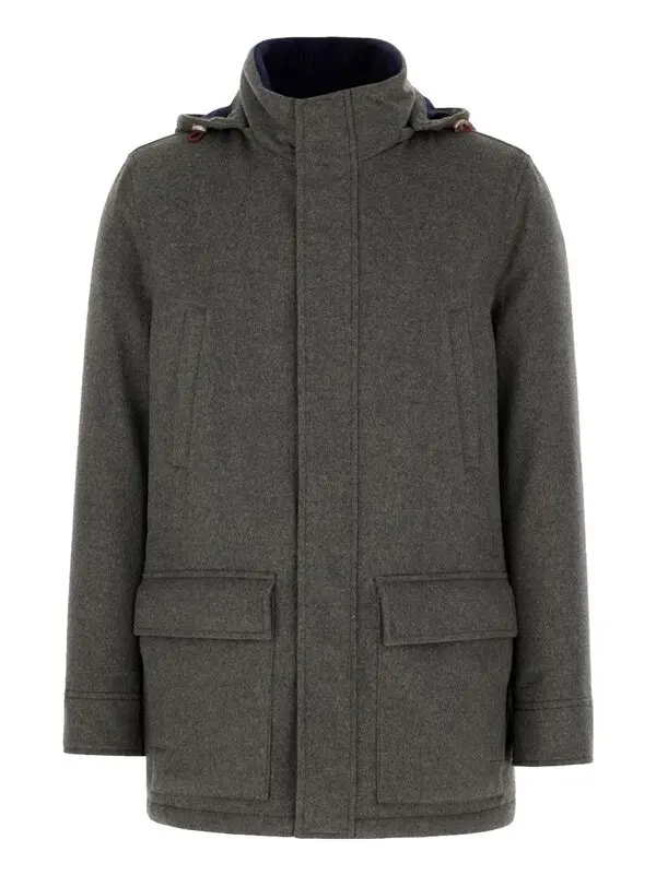 Brunello Cucinelli Coat - Grey