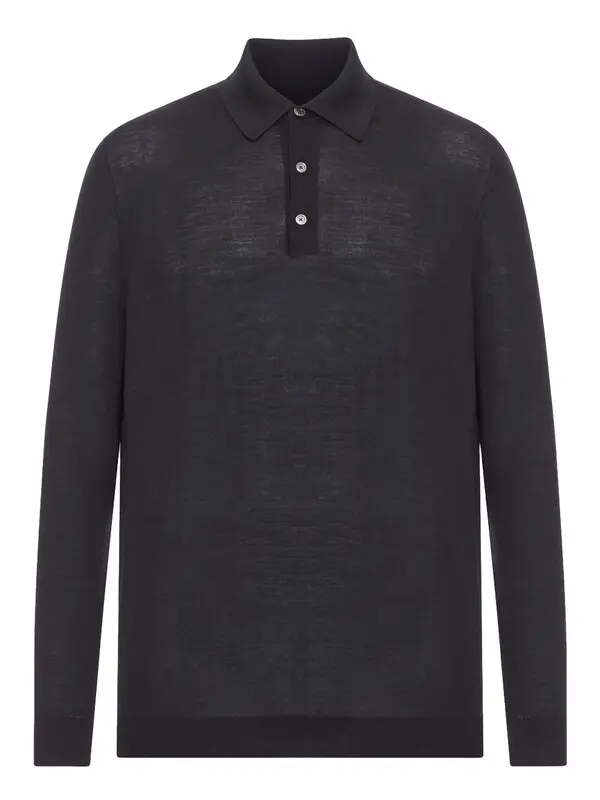 Kiton Polo Shirt - Black