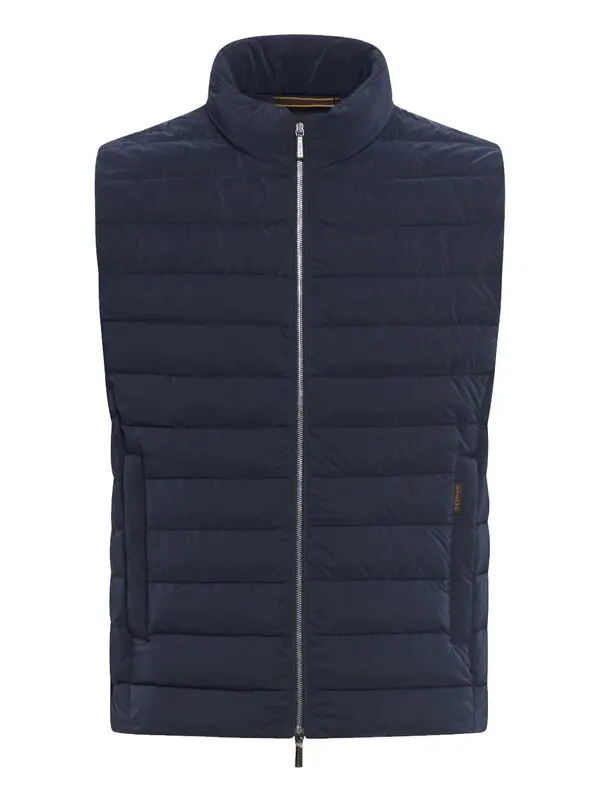 MOORER Suit Vest - Blue