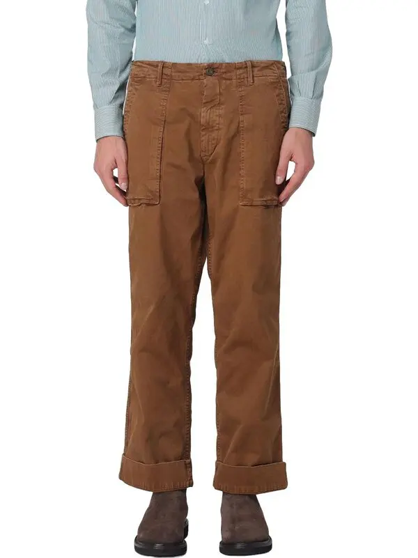 MASON'S Trousers - Brick Red