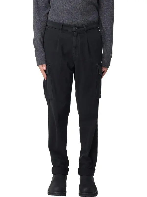 MASON'S Trousers - Black