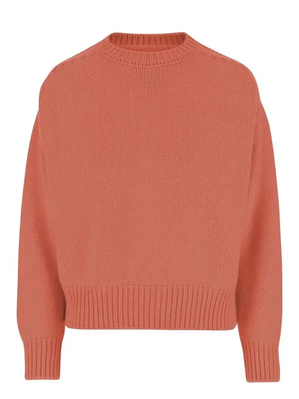 SA SU PHI Pullover Sweater - Orange