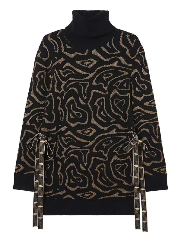 Emilio Pucci Printed Sweater - Black