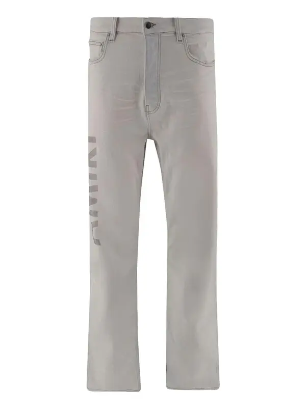 Amiri Straight Leg Jeans - Grey