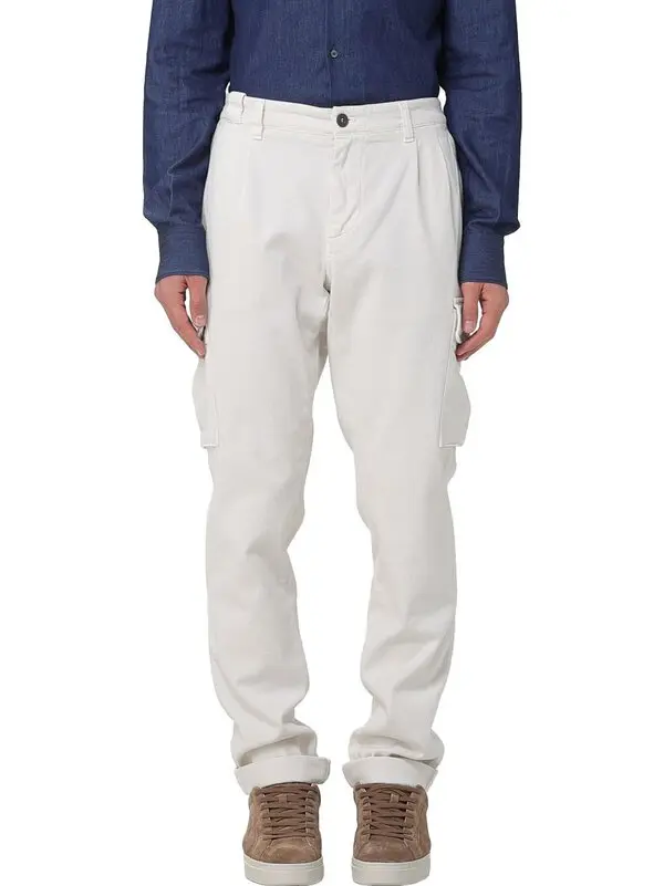 MASON'S Trousers - White