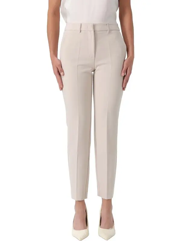 SIMONA CORSELLINI Tailored Trousers - Beige