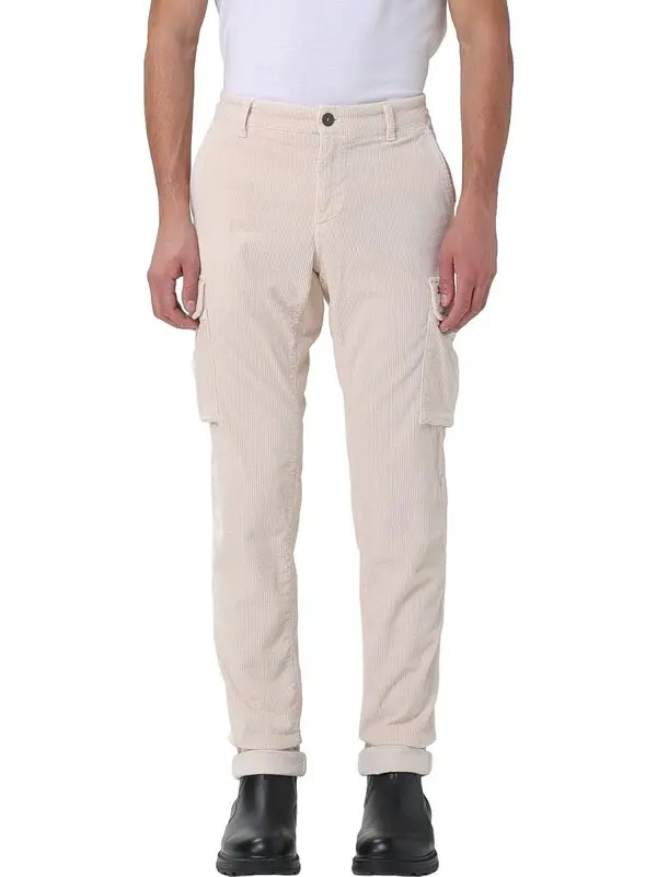 MASON'S Trousers - Yellow Cream