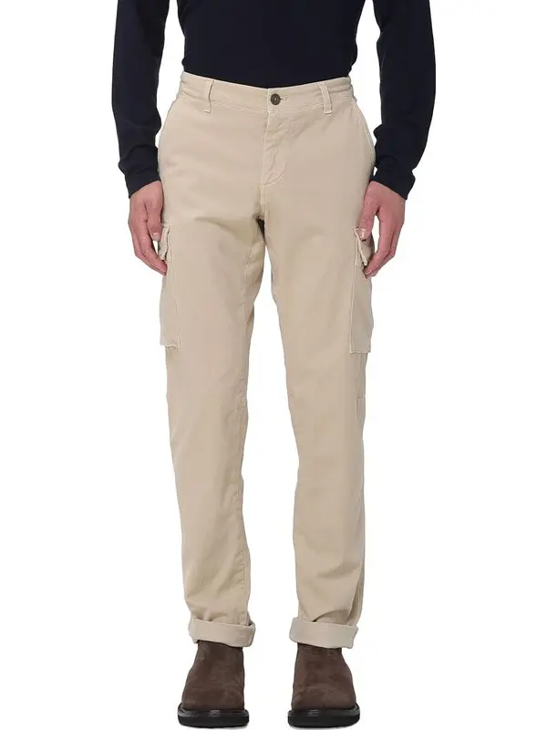 MASON'S Trousers - Yellow Cream