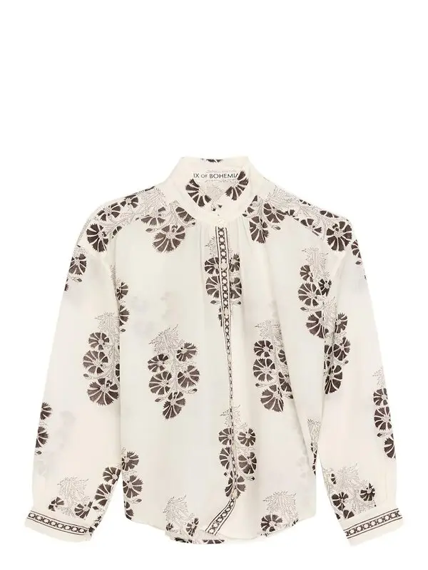 Alix Of Bohemia Kiki Long-sleeve Blouse - White
