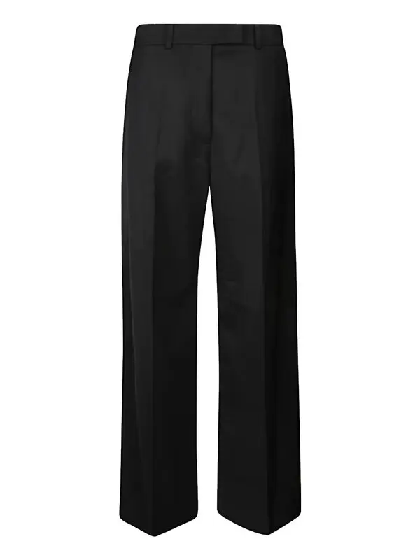 THE FRANKIE SHOP Belt-loops Trousers - Black