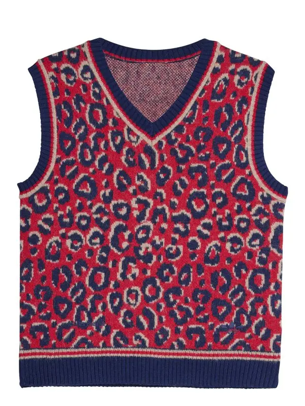 WALES BONNER X ADIDAS Sweater Wb Knit Vest - Red