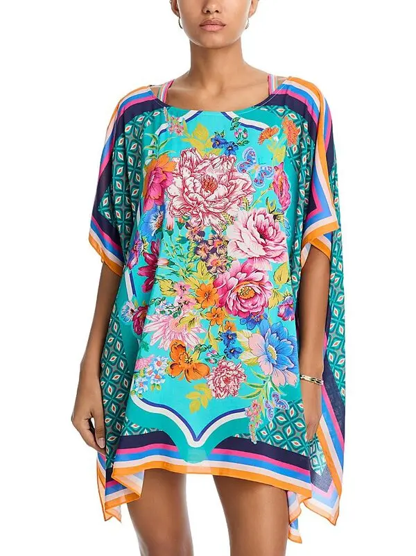 Johnny Was Boat Neck Kaftan - Sweetspire