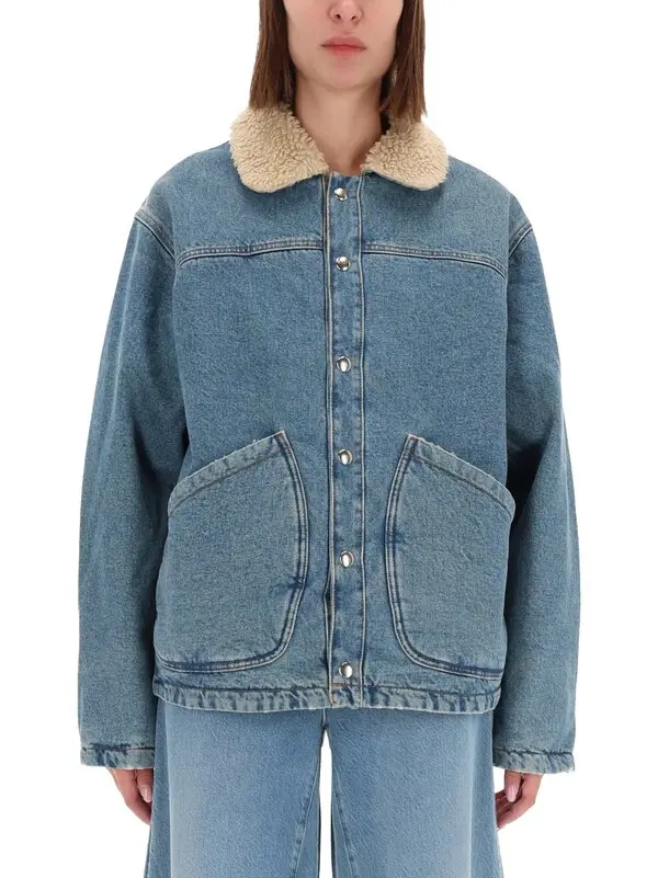 AMISH Loose Fit Jacket - Denim