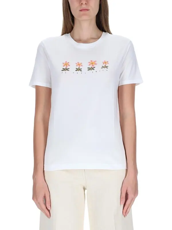 Paul Smith Printed T-shirt - White
