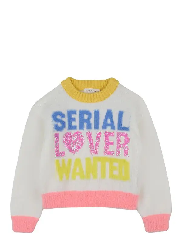 BILLIEBLUSH Pull Serial Lover Wanted - Beige