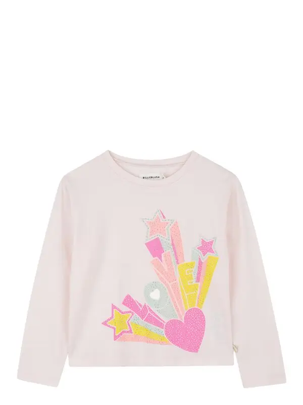 BILLIEBLUSH Heart Star T-shirt - Pink