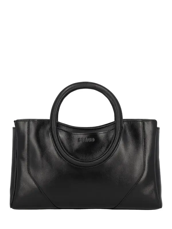 Staud Maude Mini Satchel Bag - Black