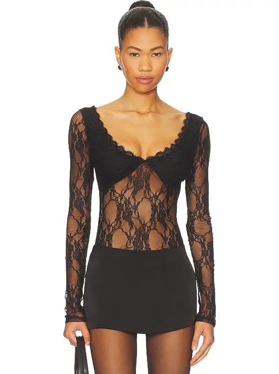 Superdown Halcyon Bodysuit - Black