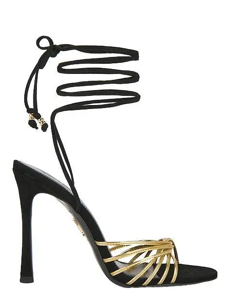 Retrofete Lucio Sandal - Gold & Black