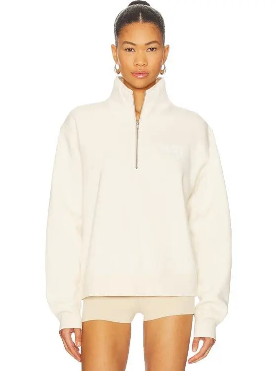 POST SWIM 3 Quarter Zip - Cream
