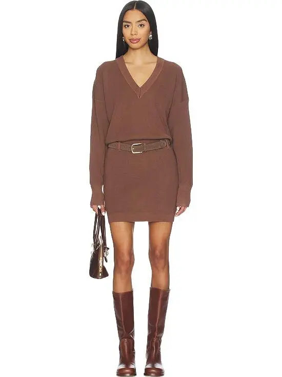SOVERE / Venice Sweater Dress - Mocha