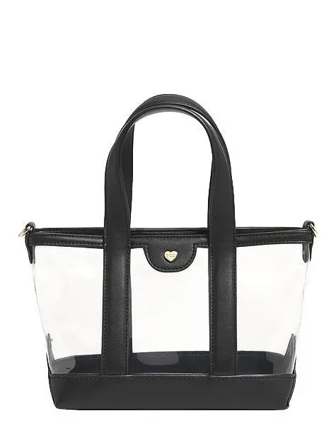 Stoney Clover Lane Clear Mini Tote - Noir