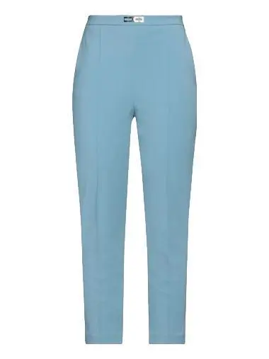 Elisabetta Franchi Tapered Cropped Pants - Blue