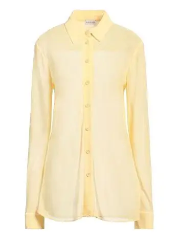 Burberry Crepe Shirt - Yellow