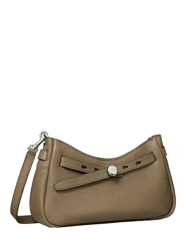 Tory Burch Romy Zip Top Crossbody - Wild Mushroom