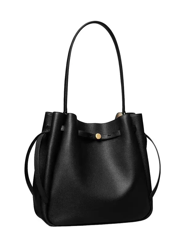 Tory Burch Large Romy Bucket Bag - Black