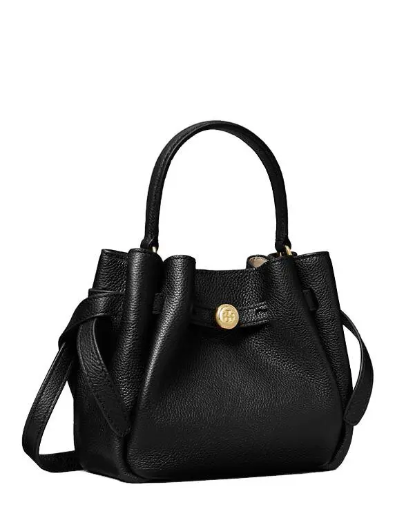 Tory Burch Mini Romy Bucket Bag - Black