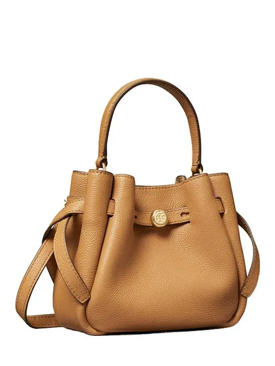 Tory Burch Mini Romy Bucket Bag - Tiramisu