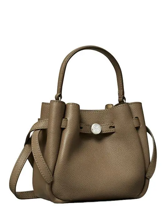 Tory Burch Mini Romy Bucket Bag - Wild Mushroom