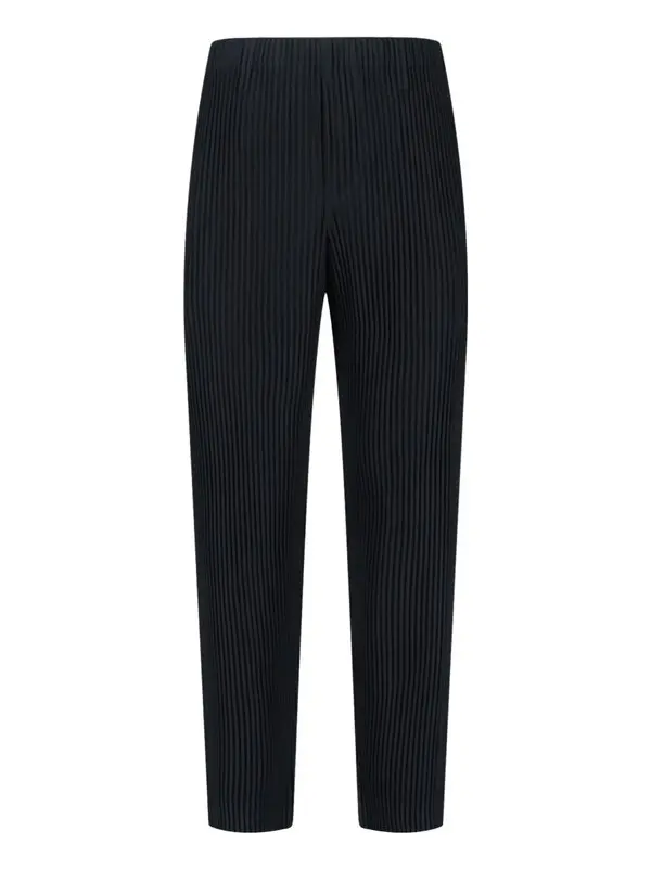 HOMME PLISSE Mc August Pleated Pants - Black