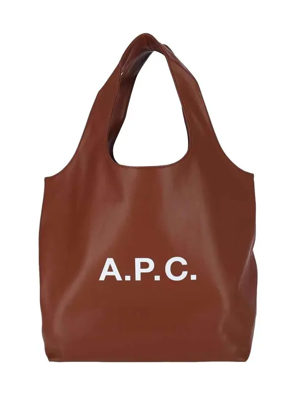 A.p.c. Ninon Tote Bag - Brown