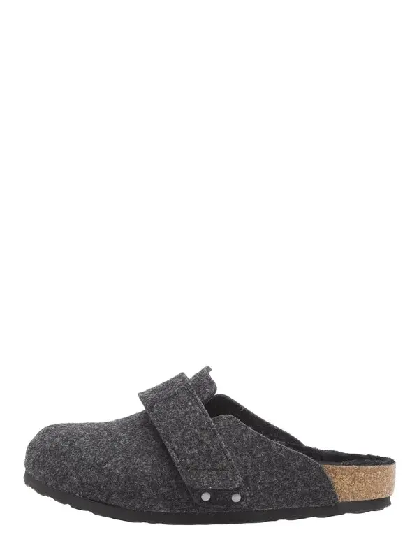 BIRKENSTOCK Loma Felt Shearling Slip-on - Anthracite