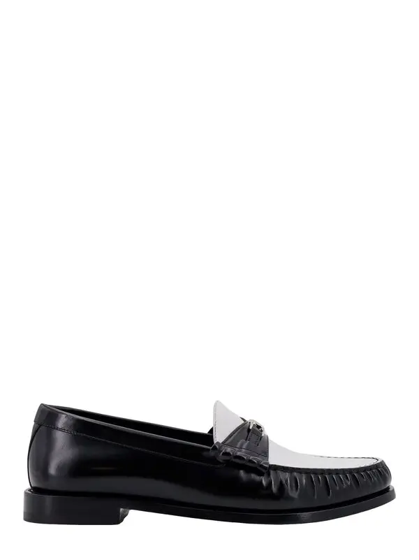 Celine Leather Loafer - Black